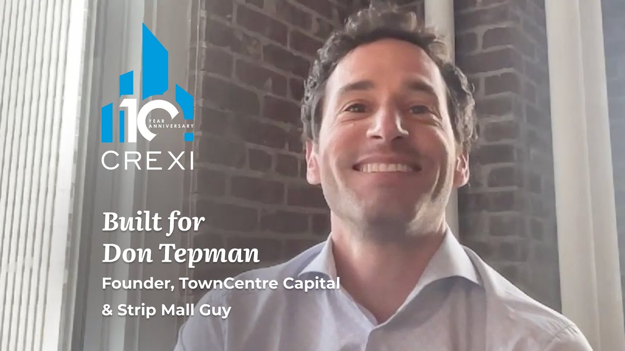 Crexi Built For Don Tepman (Stripmallguy) - YouTube