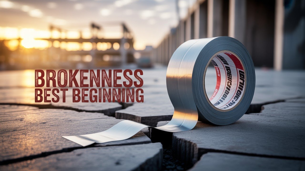 Embracing the Cracks: Why Brokenness is Your Best Beginning - YouTube