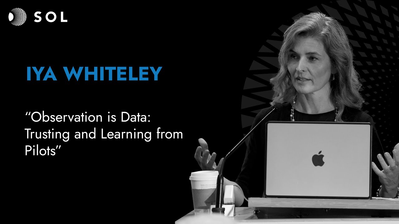 Iya Whiteley, Ph.D. on Trusting and Learning from Pilots - YouTube