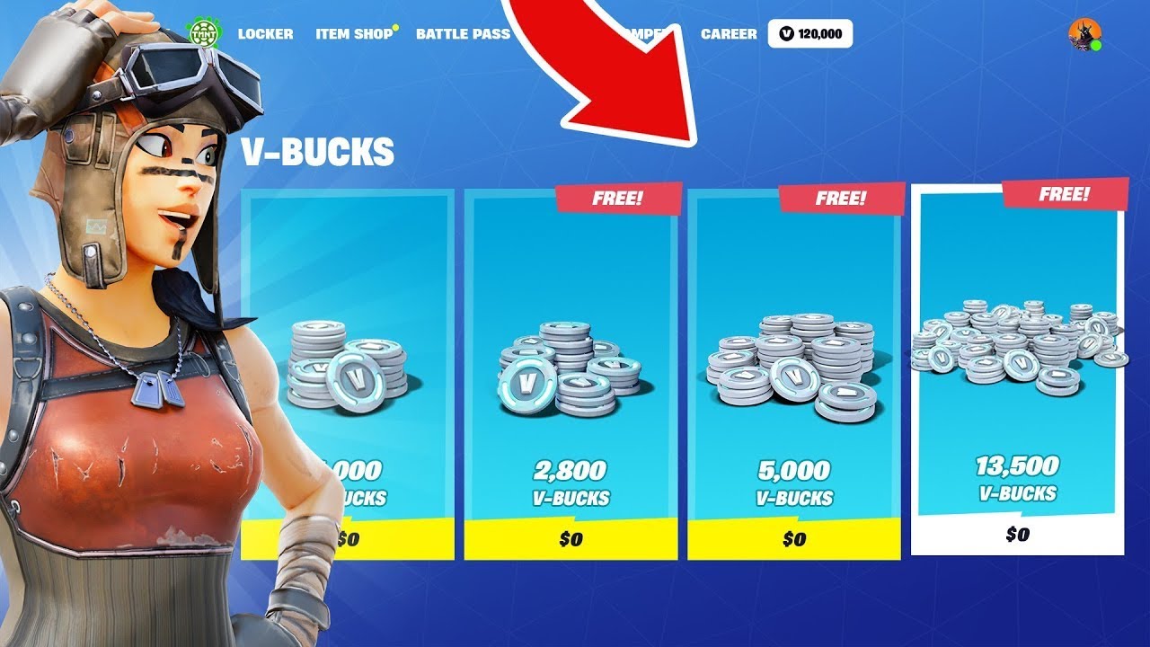 How to get FREE V-BUCKS in Fortnite! (EASY) - YouTube