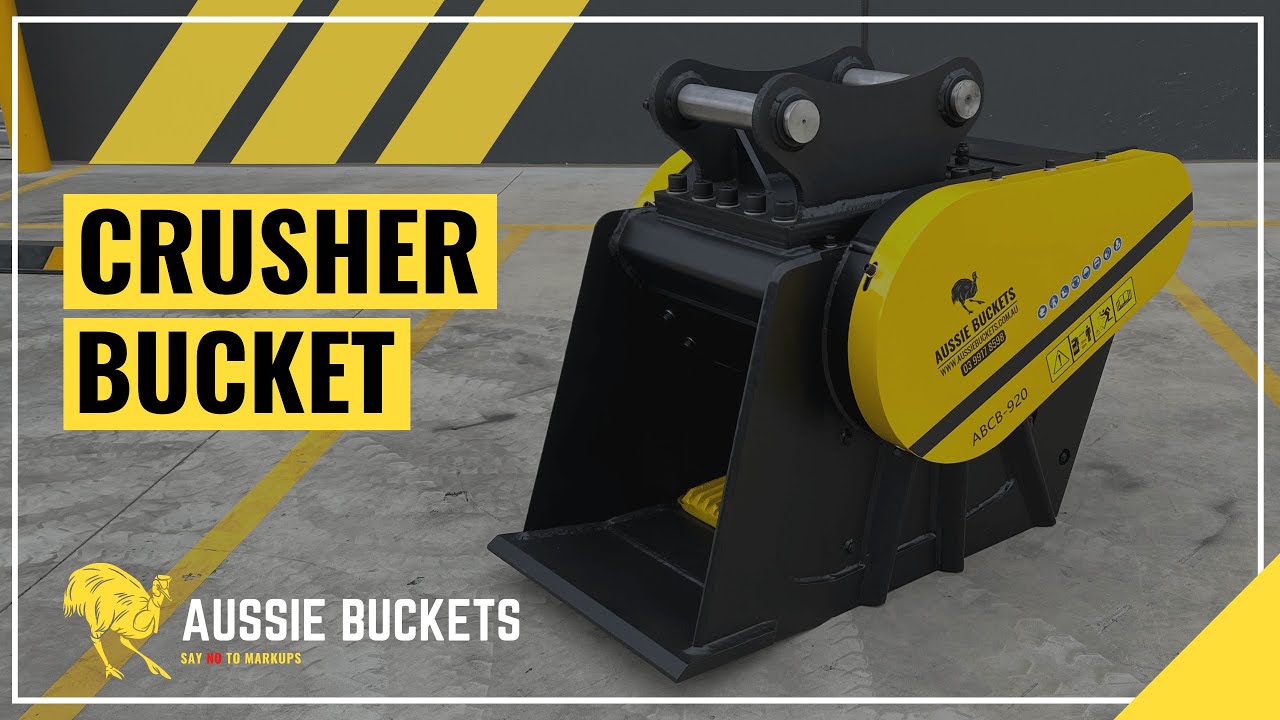 Aussie Buckets Crusher Bucket Walkaround! | Aussie Buckets - YouTube