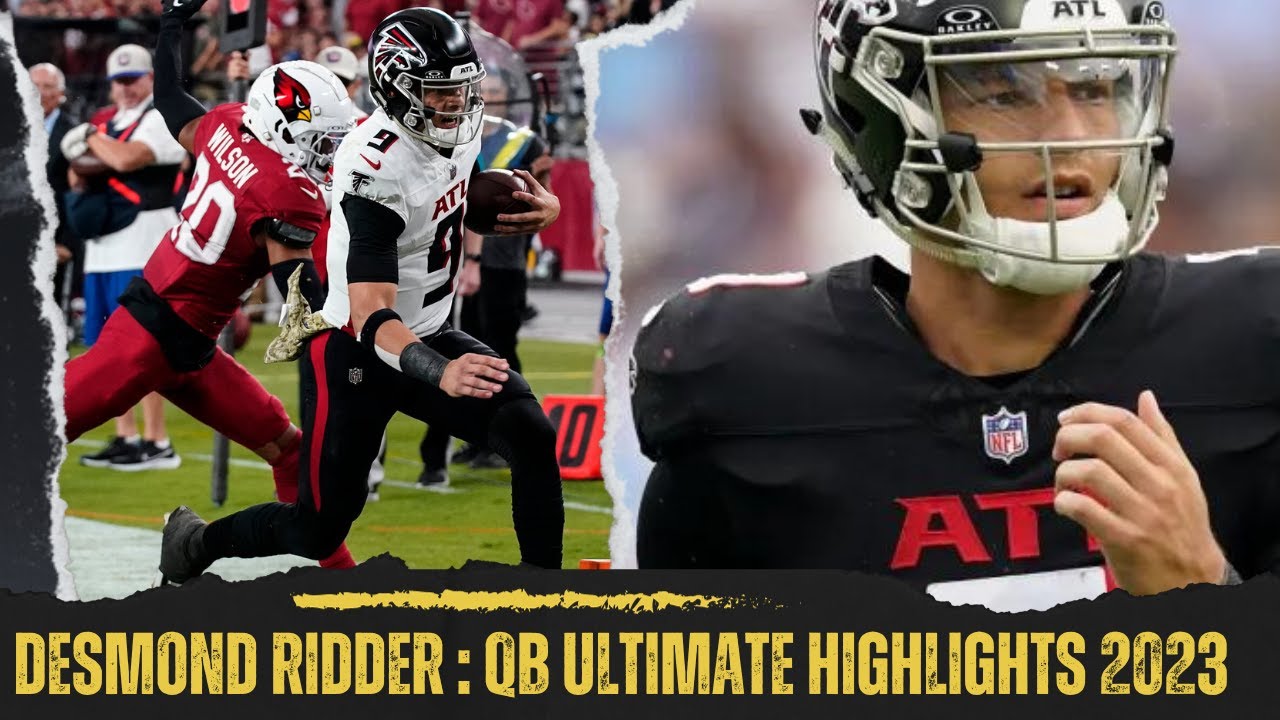 Atlanta Falcons Desmond Ridder Ultimate Highlights 2023 - YouTube