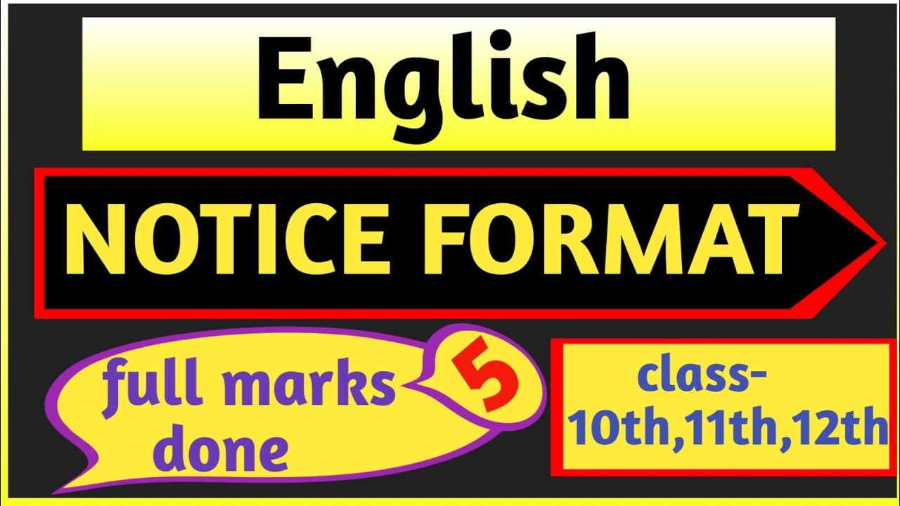 Notice Writing Notice Writing Format Notice Writing In Hindi notice-writing-notice-writing-format-notice-writing-in-hindi