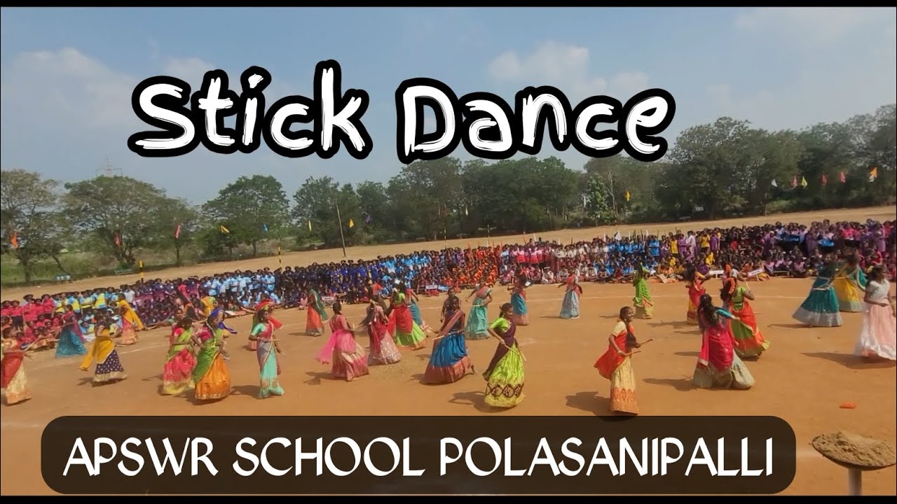 Stick Dance | Kolatam | APSWRS POLASANIPALLI | Sports Meet. - YouTube