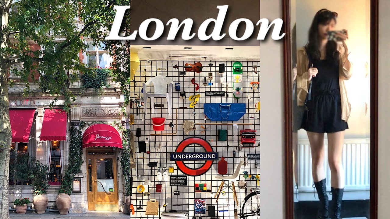 【London vlog】ロンドンでの一日🇬🇧 | イギリス在住20代OL | デザインミュージアム、ケンジントン散策、ホールフーズマーケット ...