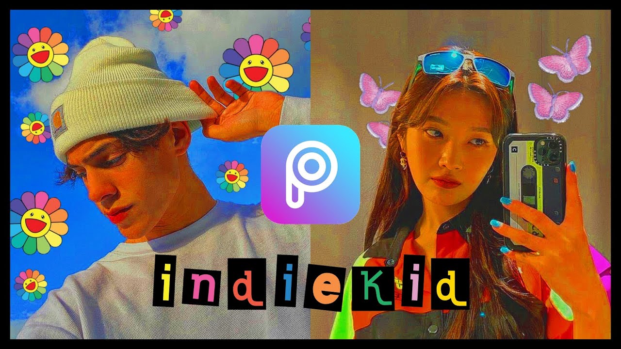 Cómo EDITAR fotos en PICSART - INDIE KID FILTER AESTHETIC | PIXEEL ...