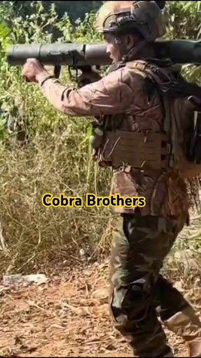 #army ,cobra column . 84mm rocket launcher - YouTube