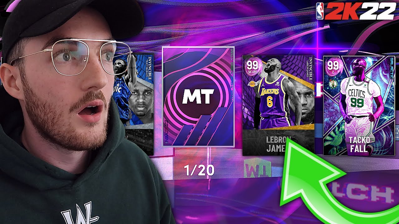 Pack Addict #73 | GALACTIC Pack Opening for INVINCIBLE LeBron James & T ...