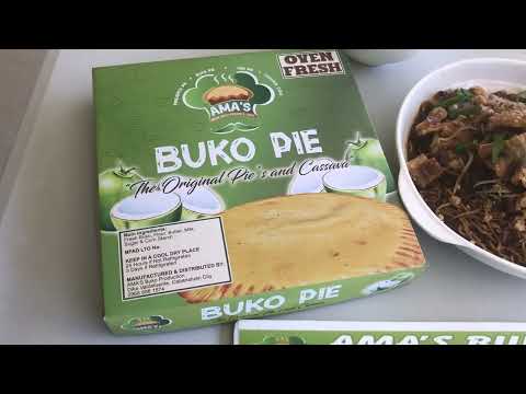 Authentic BUKO PIE AT PANSIT CABAGAN 👌🏻 #kaumaytv - YouTube