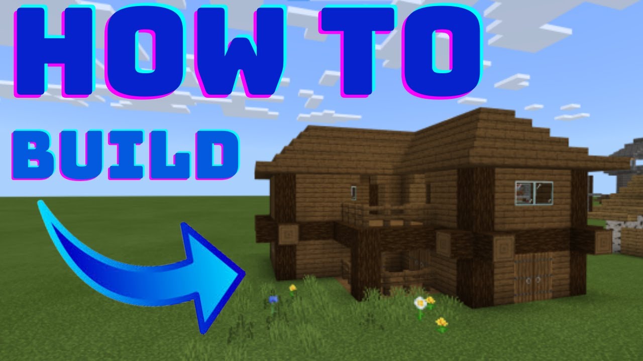 How to build small spruce house | Building tutorial - YouTube