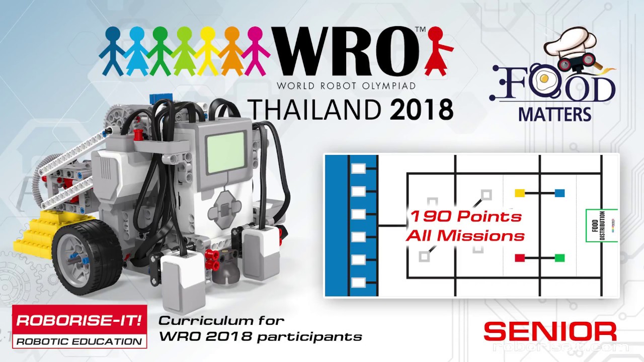 WRO 2018 Senior 190 points. Roboriseit curriculums for coaches and ...
