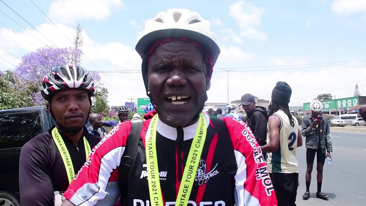 WAZEE WA MIAKA 70 WASHIRIKI MBIO ZA BAISKELI ARUSHA - YouTube