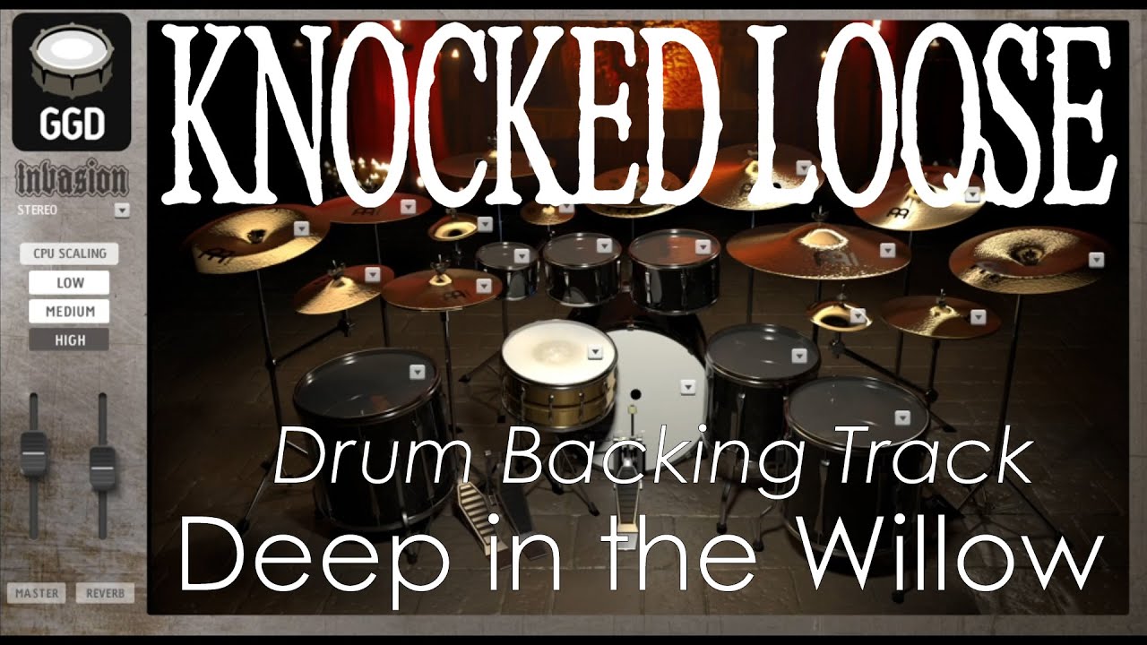 Knocked Loose - Deep in the Willow (Drum Backing Track) Drums Only - YouTube