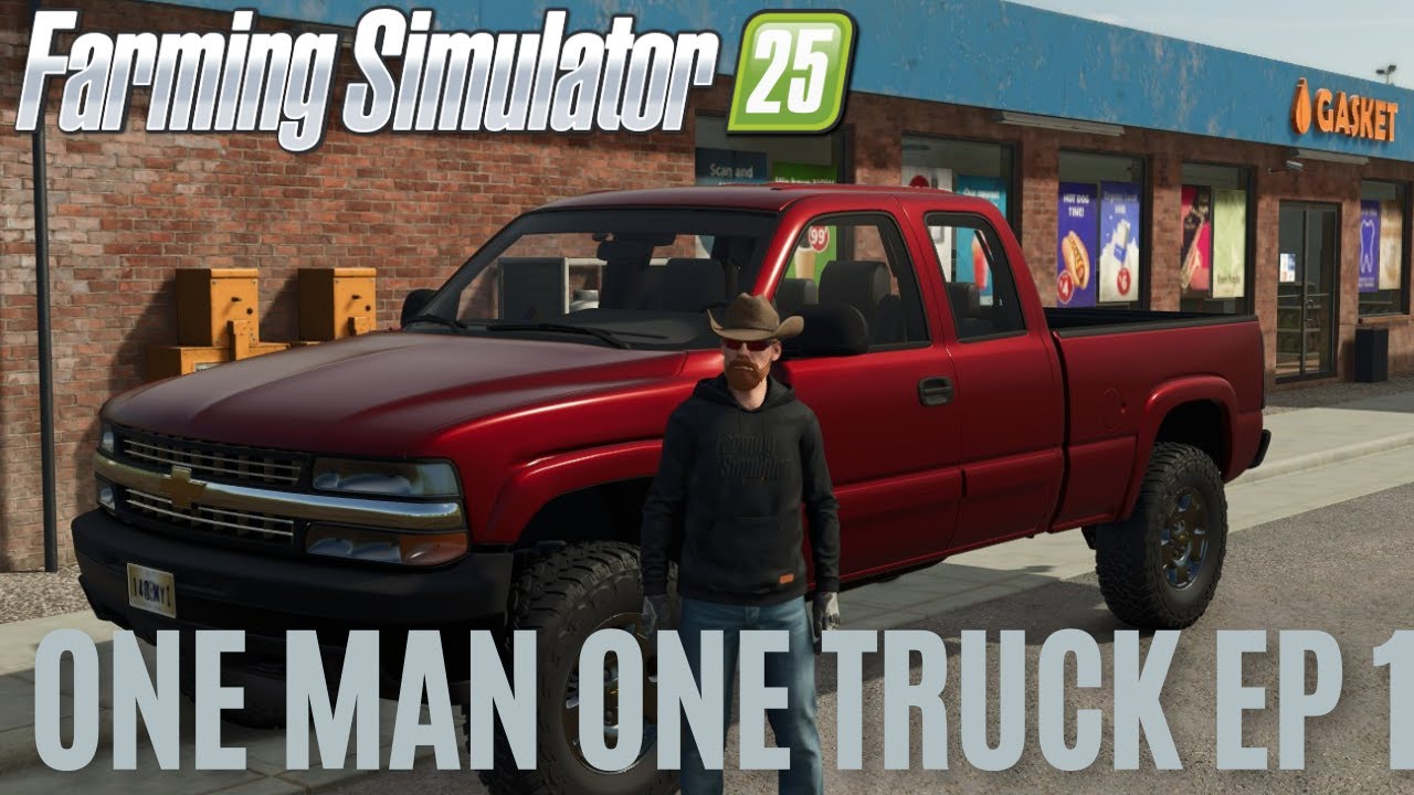 NEW SERIES ONE MAN ONE TRUCK ep1 FIRST CONTRACT!!! - YouTube
