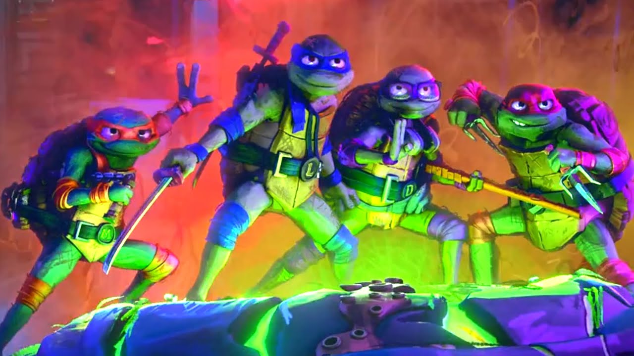 Teenage Mutant Ninja Turtles: Mutant Mayhem - Best Scenes - YouTube