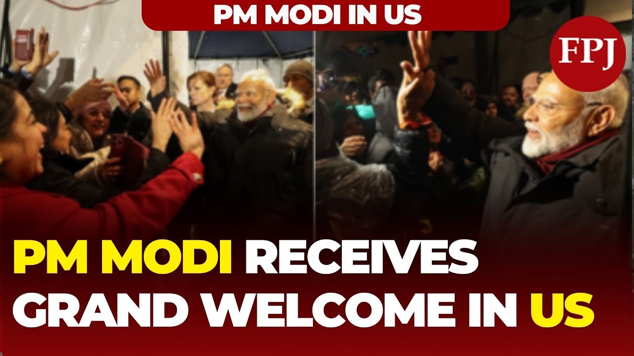 Modi Mania in the US! Indian Diaspora Defies Freezing Cold for Indian ...