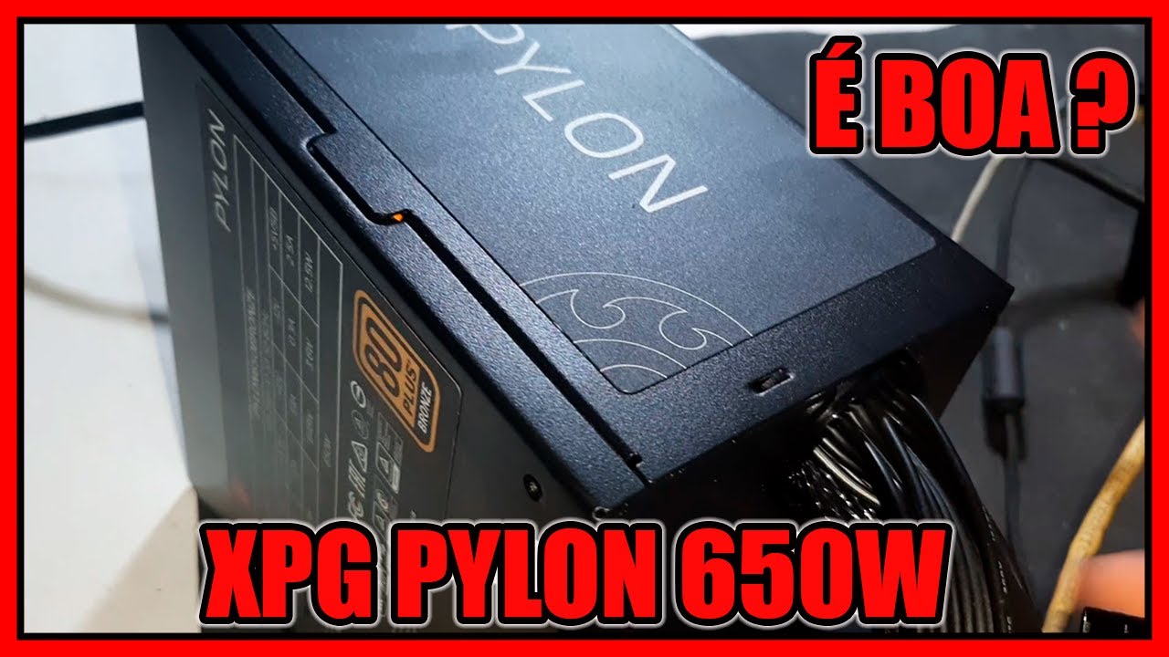 Fonte XPG Pylon 650w | Aguenta Ryzen 5 5600 + RTX 3060 TI ? - YouTube