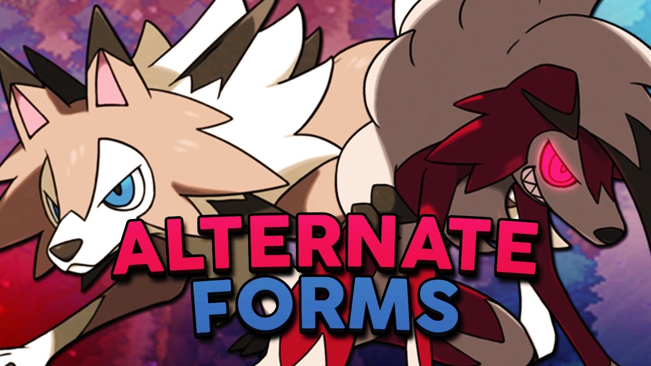 All Alternate Forms in Pokémon Sun and Moon! - Woopsire - YouTube