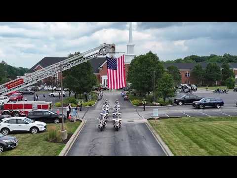 Friends of fallen officer Sgt. Scott Ries remember and celebrate his life
