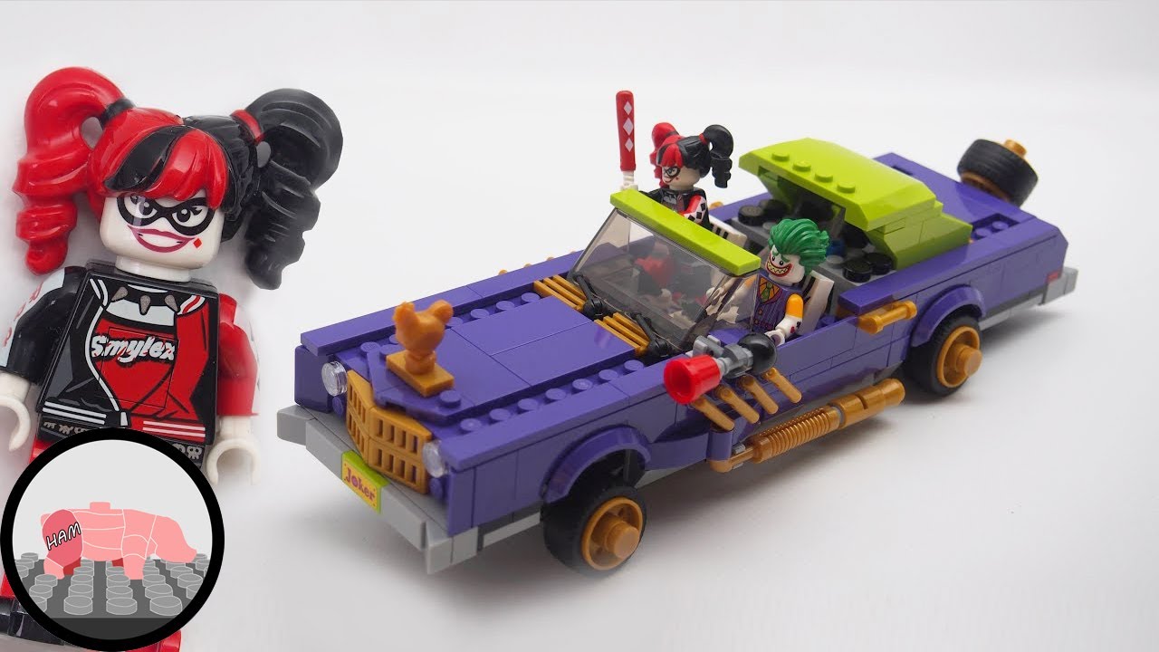 Build a LEGO Joker - Notorious Lowrider (70906) - YouTube