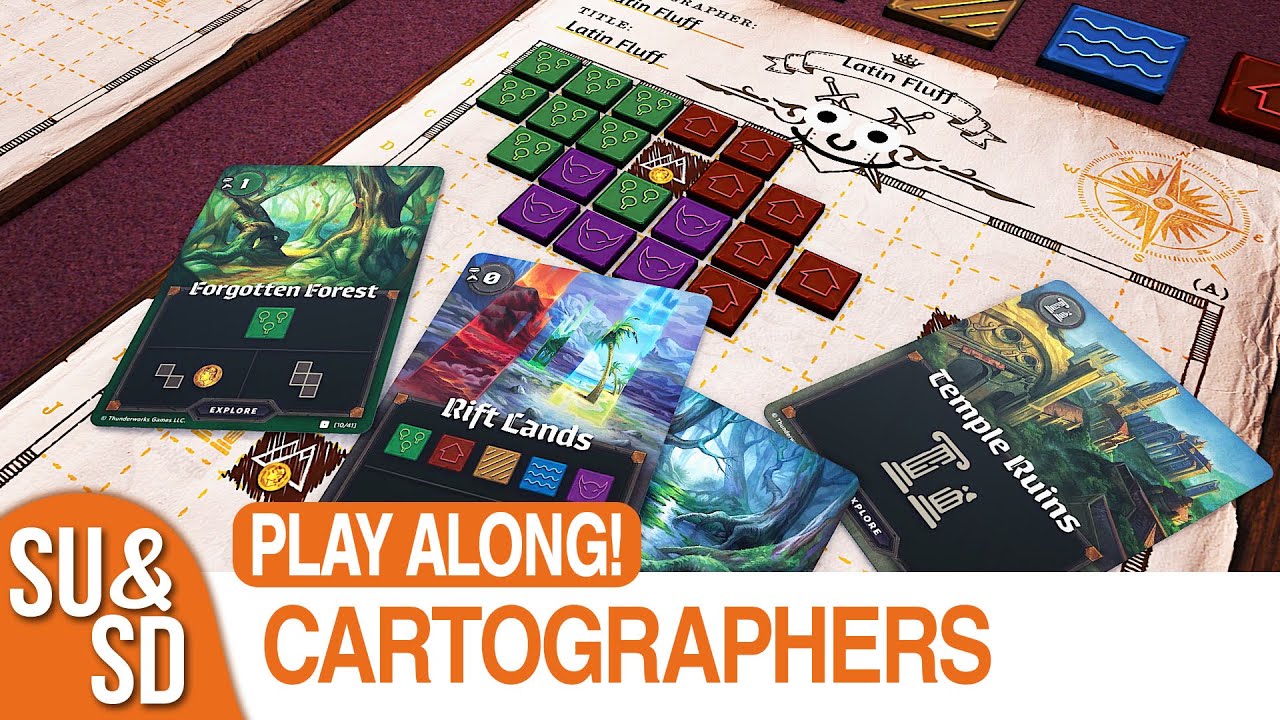 Cartographers - Play Along with Shut Up & Sit Down! - YouTube