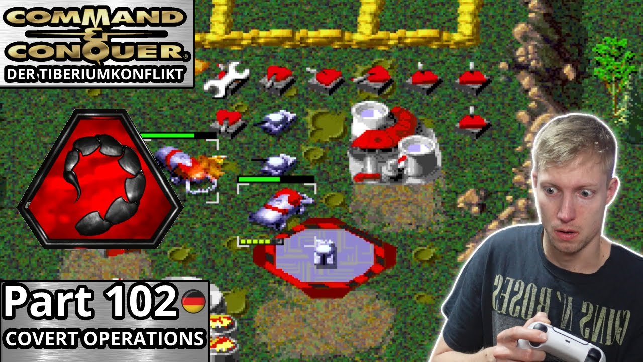 Command & Conquer: Der Tiberiumkonflikt (PS1) 102: NOD COVERT OPERATIONS Deceit 1996 - YouTube