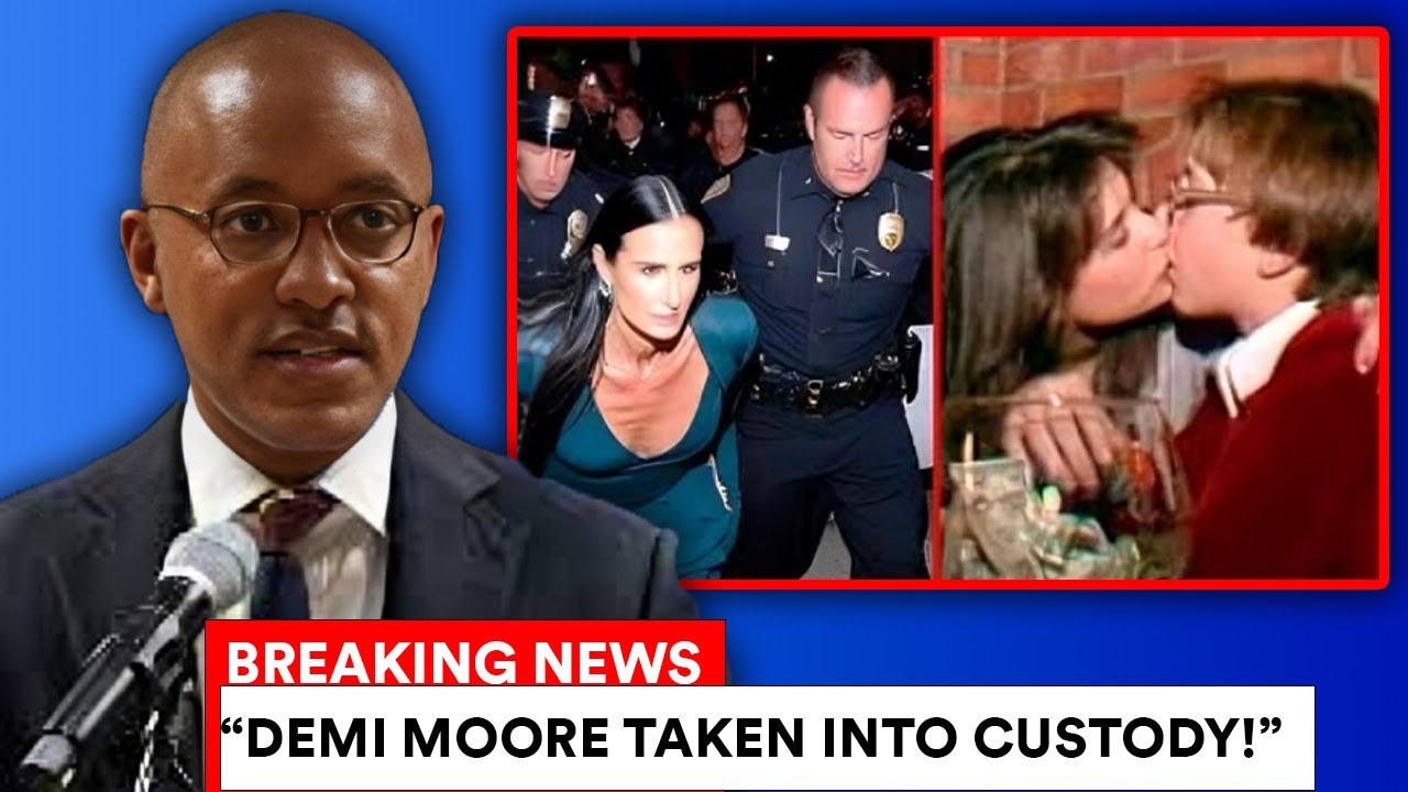 Exclusive Footage: Demi Moore Spotted with Young Boys at Diddy’s Party ...