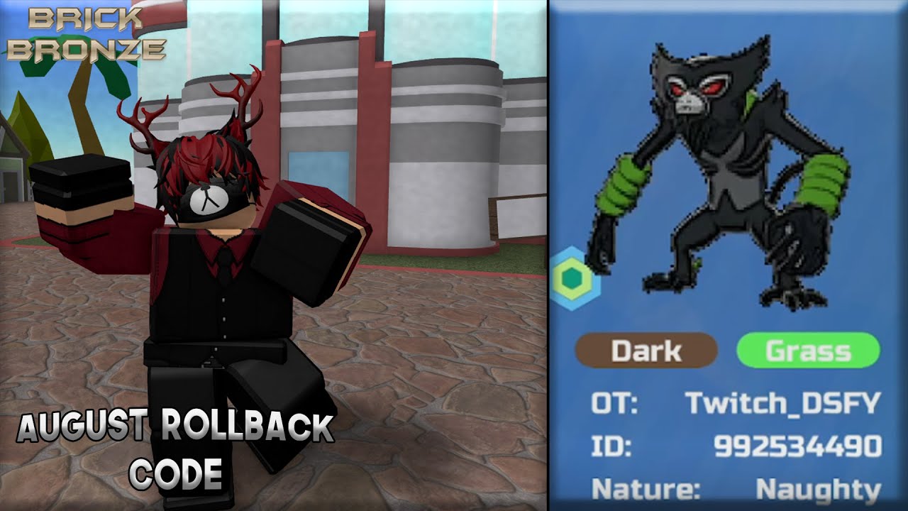 Brick Bronze August Rollback Code (2022) - YouTube