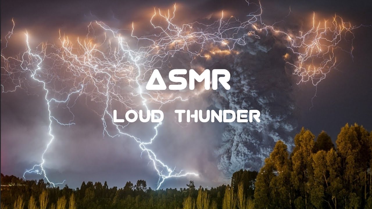LOUD THUNDER & RAIN | RAIN & THUNDER SOUNDS | ASMR | NATURE SOUND ...