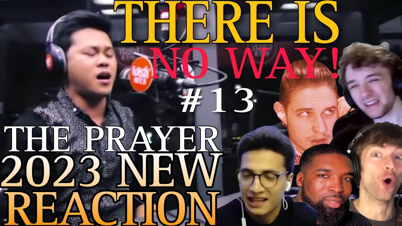 2023 NEW REACTIONS | Marcelito Pomoy sings The Prayer (Celine Dion ...