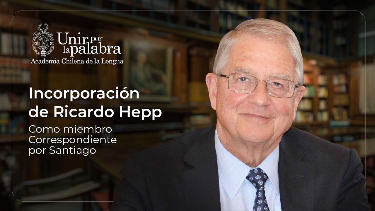 Ceremonia de incorporación de D. Ricardo Hepp - YouTube