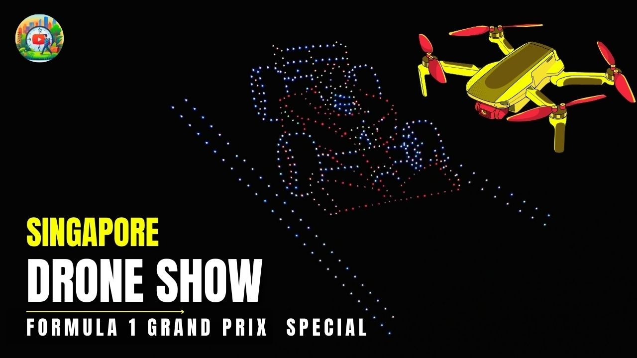 Singapore Formula 1 Drone Show @ Clarke Quay | Formula 1 Singapore ...