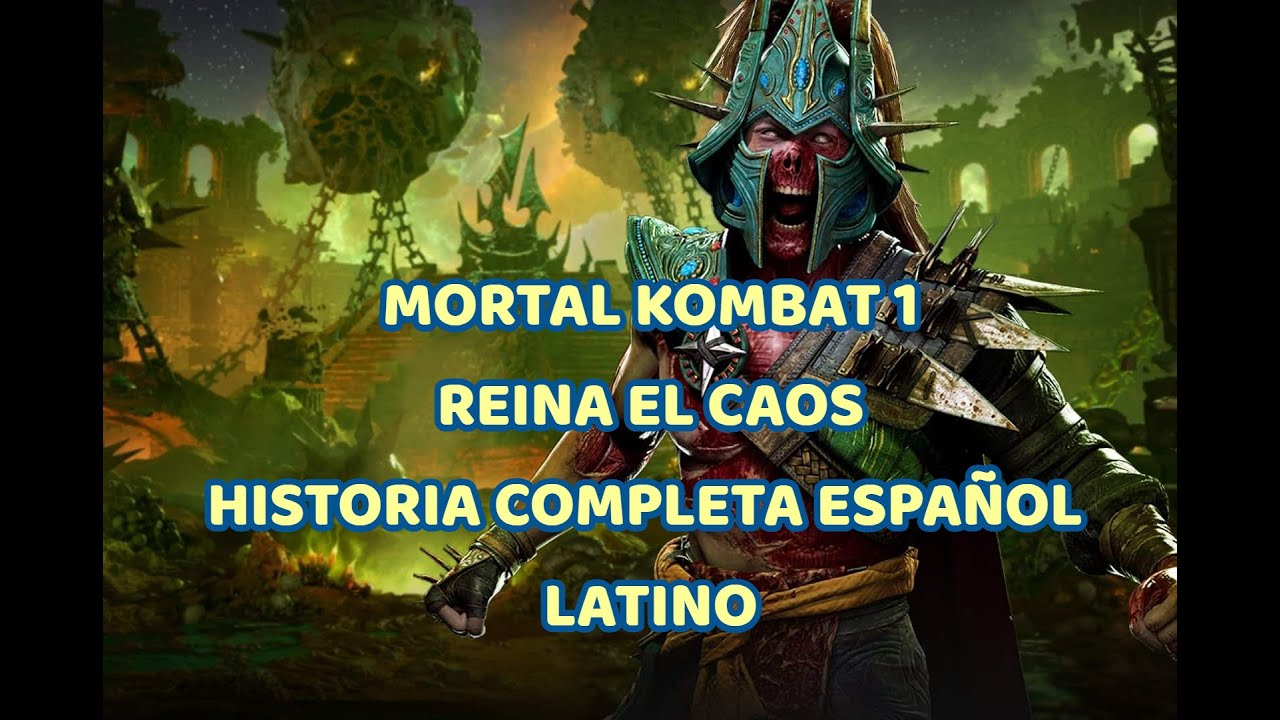MORTAL KOMBAT 1 - REYNA EL CAOS DLC HISTORIA COMPLETA ESPAÑOL LATINO - YouTube