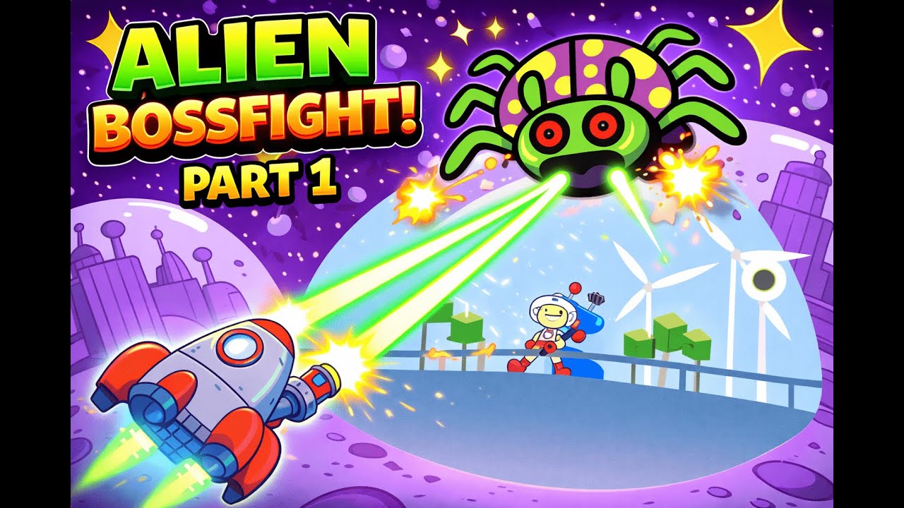 Alien Bossfight Part 1 | Scratch Game Tutorial - YouTube