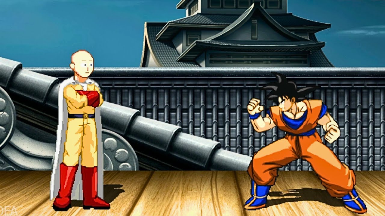 SAITAMA VS ALL STAR TEAM AMAZING FIGHT - YouTube