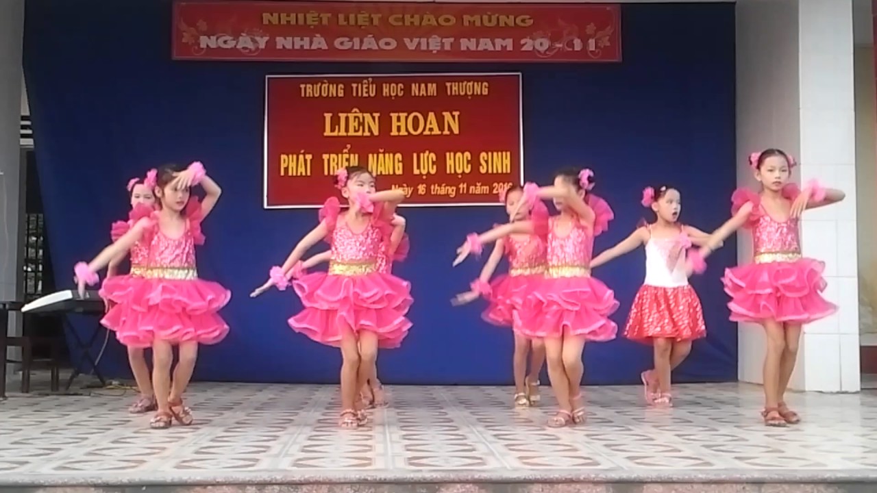 Múa Thương lắm thầy cô ơi (lớp 4A Trường Tiểu học Nam Thượng - Đồng Sơn ...