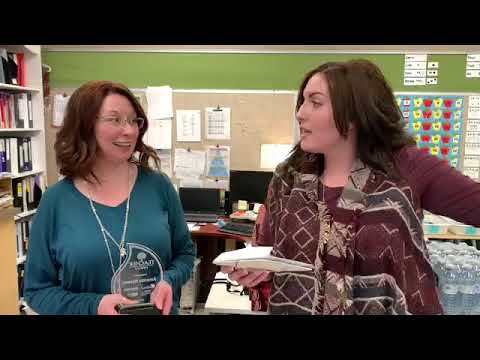 April Teacher Of The Month Amanda Hassen - YouTube