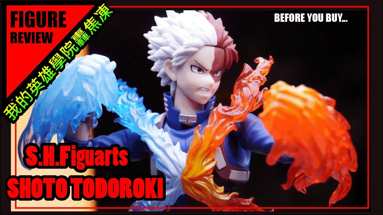 SHF SHOTO TODOROKI REVIEW! 轟焦凍開箱在S.H.Figuarts登場！ - YouTube