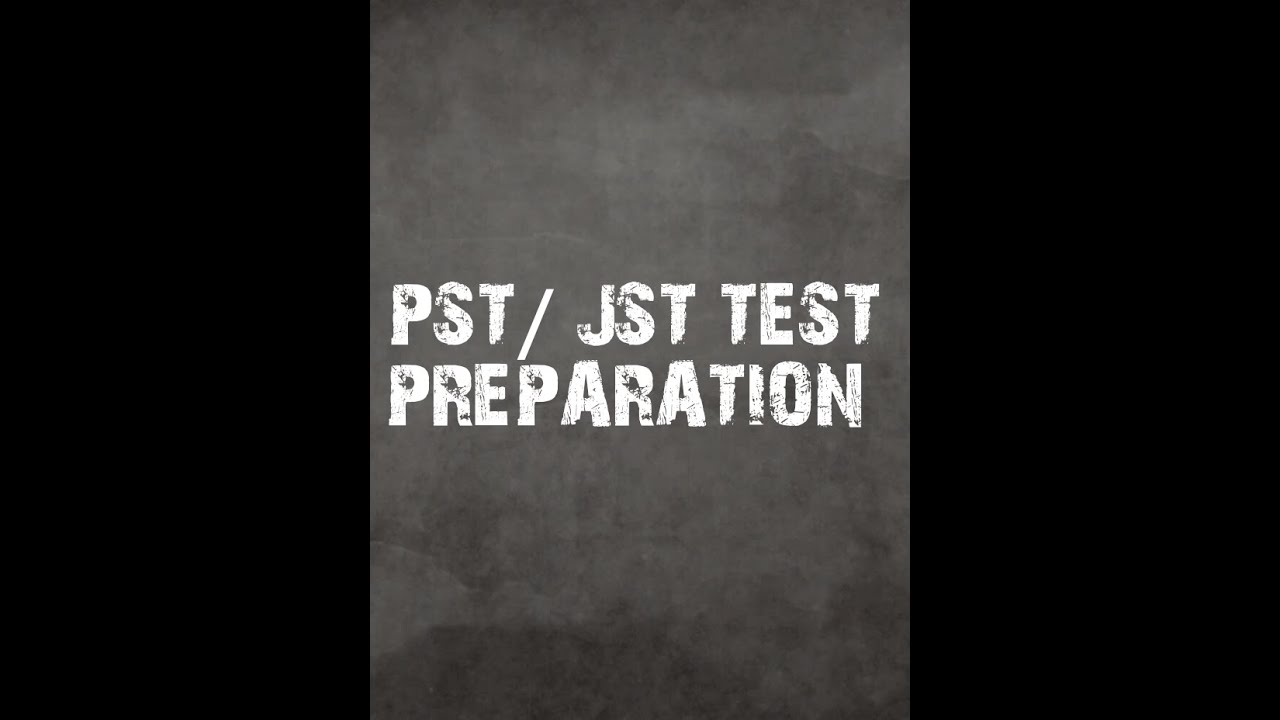 PST , JST TEST PREPARATION || English abbreviations - YouTube