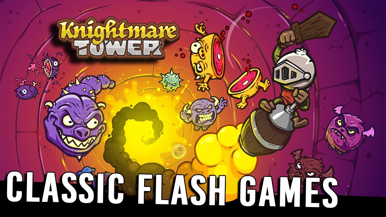 Knightmare Tower | Classic Flash Games - YouTube