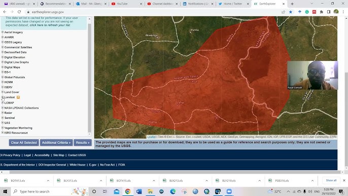 Tutorial N1 Download Landsat 8 Satellite Images