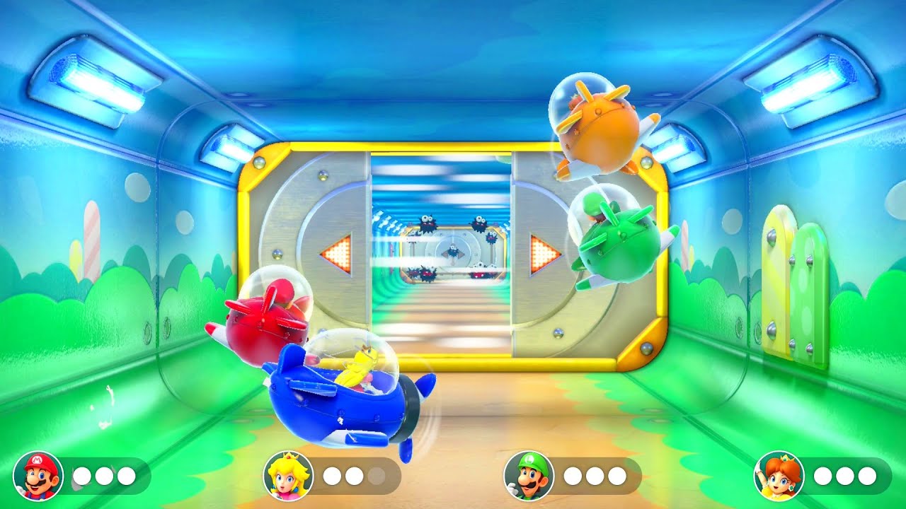 Super Mario Party - Fuzzy Flight School - YouTube