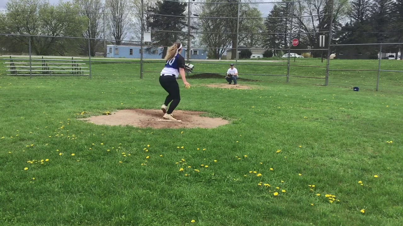 Ashlyn Harvey 2021 Pitcher- Skills Video May 2019 - YouTube