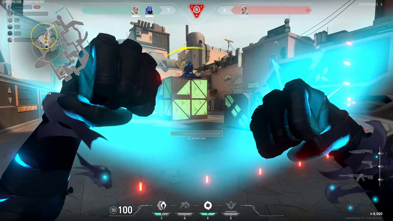 toe shot outplay - YouTube