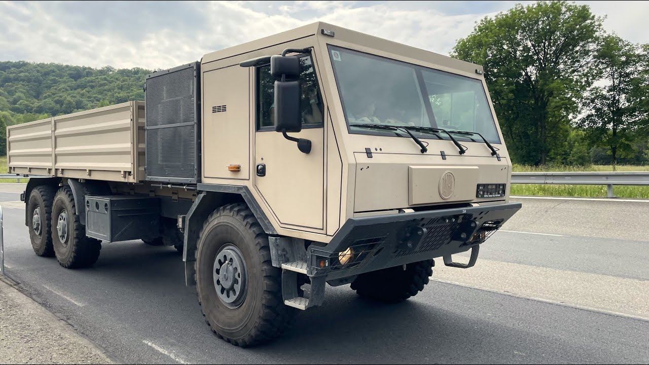 Tatra Force T 815 4x4 6x6 8x8 Military Vehicles on Tatra Test Track ...