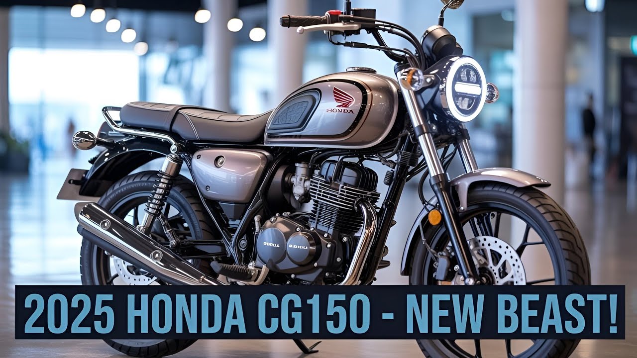 2025 Honda CG150 Finally Launched in Pakistan! - YouTube