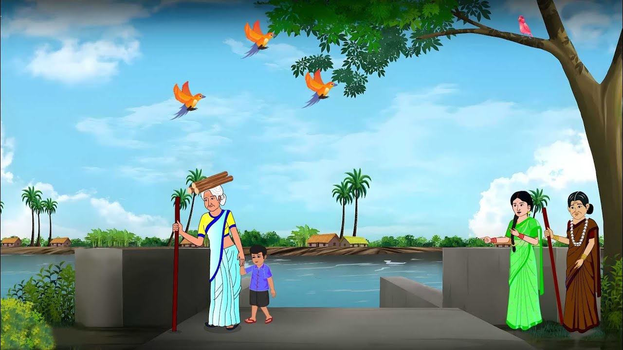 बुढ़िया का परिवार | Budhiya Ka Parivar | Hindi Story |Moral Stories ...