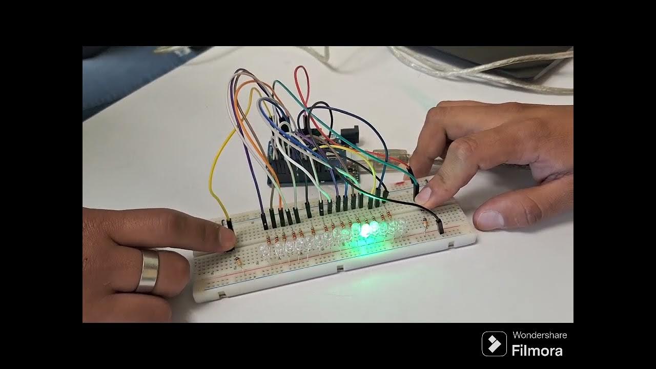 Minijuego de "PING PONG" con arduino - YouTube