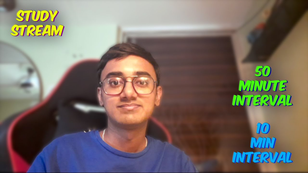 Study/Work Stream! Talking during breaks only! 50 mins session/ 10 min ...