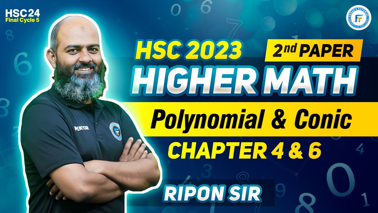 #HSC2023 | Higher Math 2nd Paper | Chapter 4 - Polynomial and Chapter 6 ...